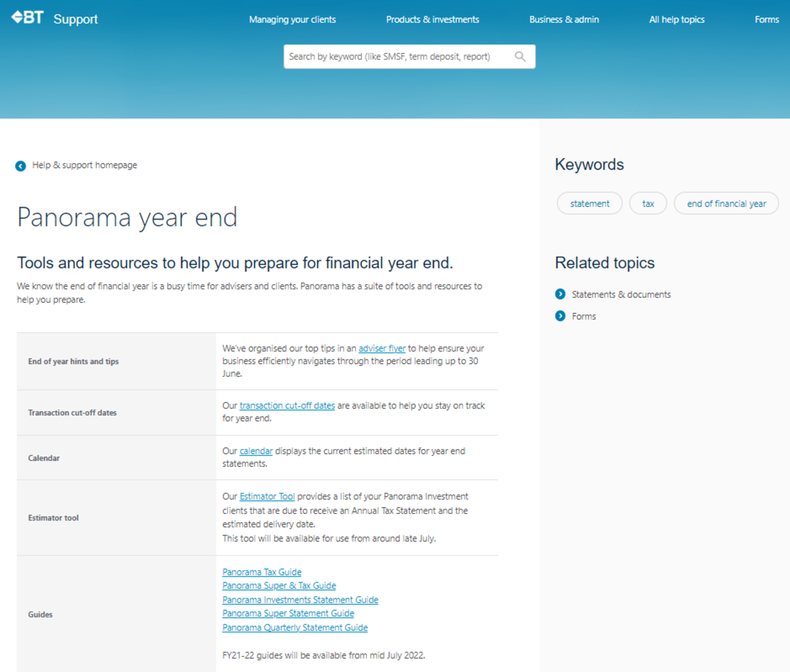 BT Panorama platform hints and tips | BT Professional