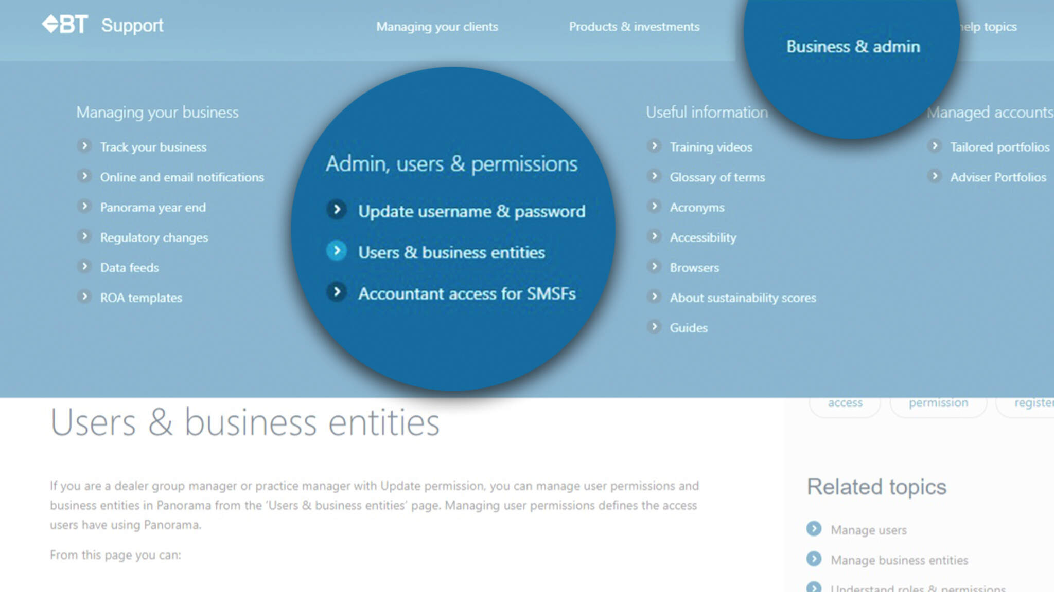 BT Panorama platform hints and tips | BT Professional